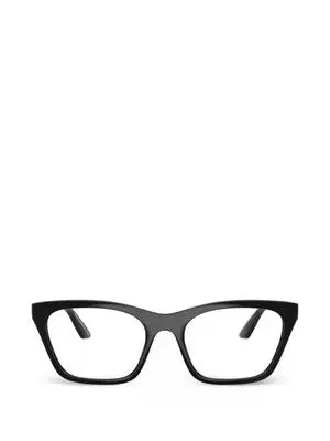 Emporio Armani Logo-plaque Cat-eye Glasses
