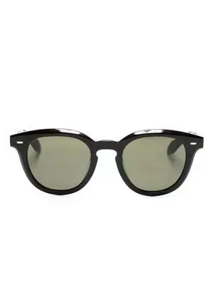 Oliver Spencer N.05 Round-frame Sunglasses - Brown