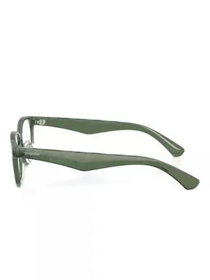 Burberry Check-pattern Square Glasses