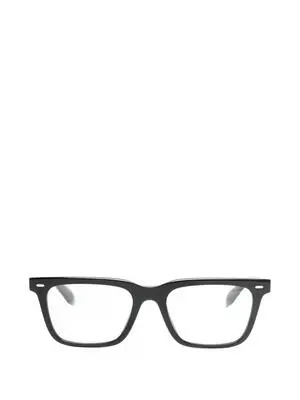 Oliver Spencer N.10 Square-frame Eyeglasses - Black