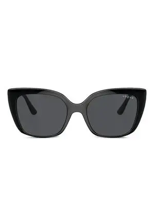 VOGUE EYEWEAR Cat Eye Frame Sunglasses - Black