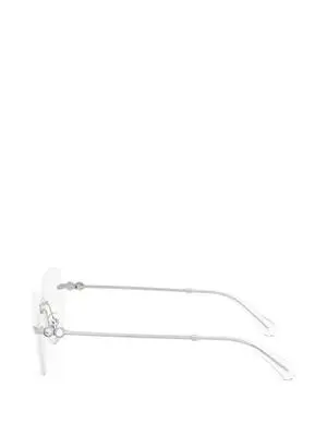 SWAROVSKI Oval Frame Glasses