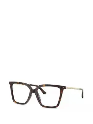 JIMMY CHOO Geometric Frame Eyeglasses