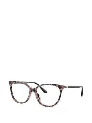 Emporio Armani Geometric Frame Glasses