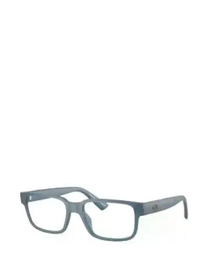 Armani Exchange Rectangle-frame Glasses - Blue