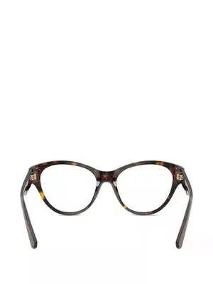 Burberry Cat Eye Frame Eyeglasses - Brown