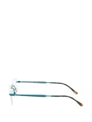 Ray-ban Rimless Rectangle Eyeglasses - Blue