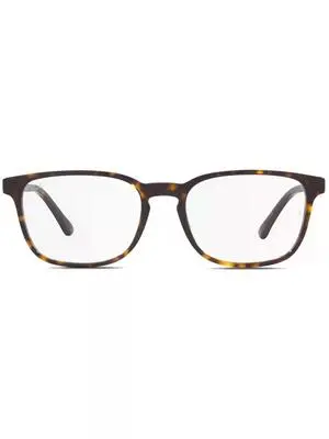 Ray-ban Square-frame Glasses - Brown