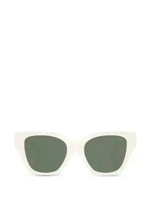 Burberry Logo-plaque Square-frame Sunglasses