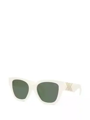 Burberry Logo-plaque Square-frame Sunglasses