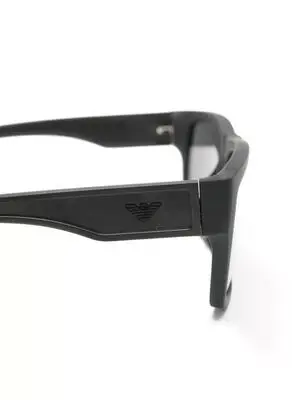 Emporio Armani Rectangle Frame Sunglasses