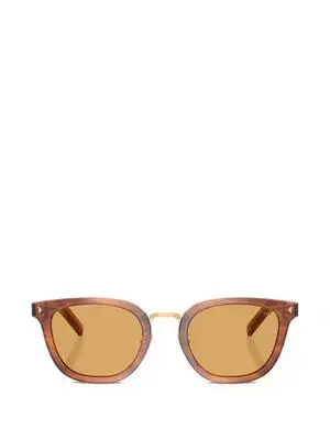 Prada Square Frame Sunglasses - Brown