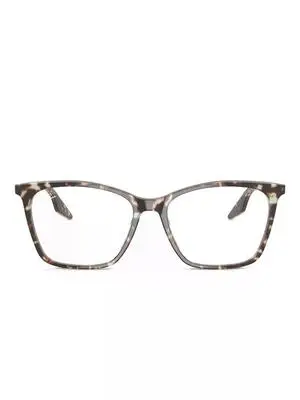 Ray-ban Tortoiseshell Rectangle Eyeglasses