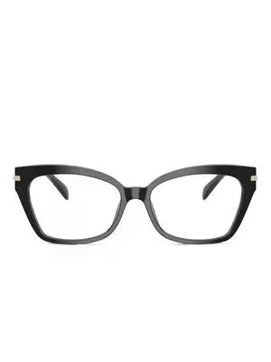 Michael Kors Montego Bay Cat-eye Glasses - Black