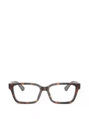 Burberry Square Frame Glasses - Brown