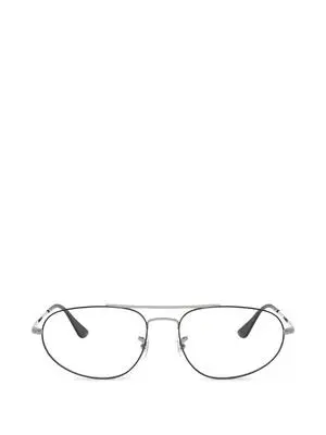 Ray-ban Round Metal Eyeglasses - Black