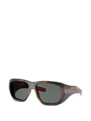 POLO RALPH LAUREN EYEWEAR Tortoiseshell-effect Square-frame Sunglasses