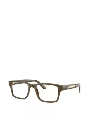 Emporio Armani Square Frame Eyeglasses