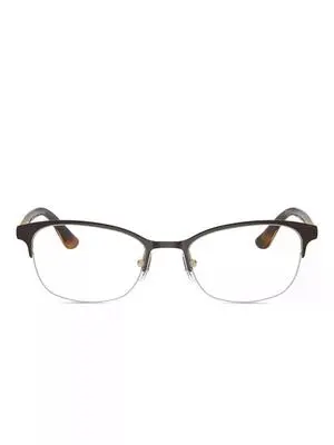 VOGUE EYEWEAR Browline Glasses - Brown