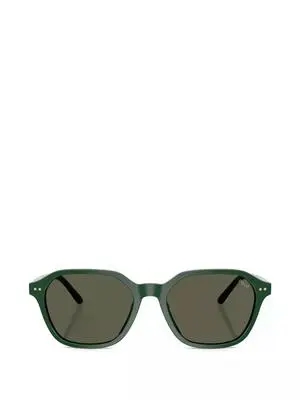 POLO RALPH LAUREN EYEWEAR Geometric Sunglasses - Green