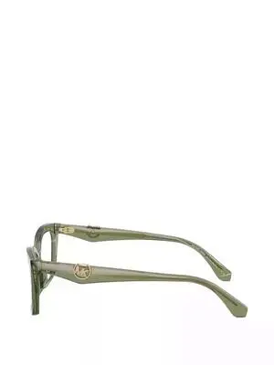 Michael Kors Garzeno Rectangle-frame Glasses