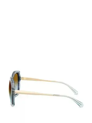 Michael Kors Canary Islands Geometric-frame Sunglasses