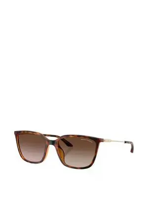 Armani Exchange Tortoiseshell-effect Square-frame Sunglasses