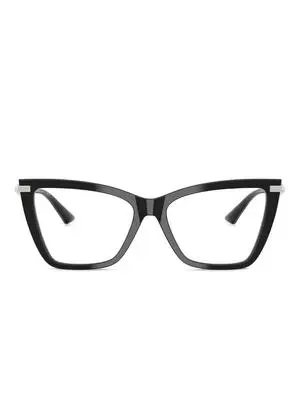 JIMMY CHOO Embellished Acetate Cat Eye Glasses