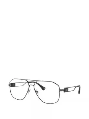 Versace Medusa Logo Pilot Frame Glasses