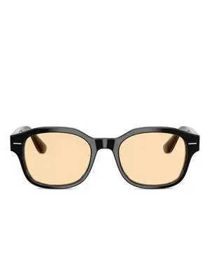 Brunello Cucinelli Rectangle Acetate Sunglasses
