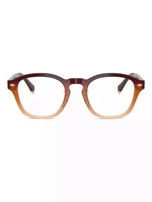 Brunello Cucinelli Round-frame Glasses - Brown