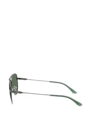 Armani Exchange Matte-finish Pilot-frame Sunglasses