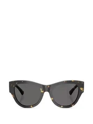 Burberry Tortoiseshell-effect Cat-eye Sunglasses - Brown