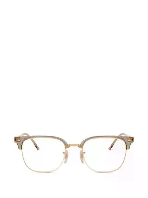 Ray-ban Clubmaster Square-frame Eyeglasses - Neutrals