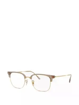 Ray-ban Clubmaster Square-frame Eyeglasses - Neutrals