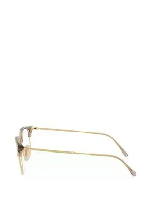 Ray-ban Clubmaster Square-frame Eyeglasses - Neutrals