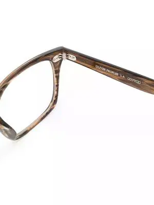 Oliver Spencer Nisen Square-frame Glasses