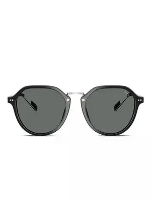 POLO RALPH LAUREN EYEWEAR Geometric-frame Sunglasses - Black