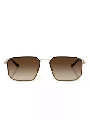 Emporio Armani Geometric Frame Sunglasses