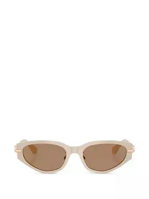Burberry Beige Cat-eye Sunglasses