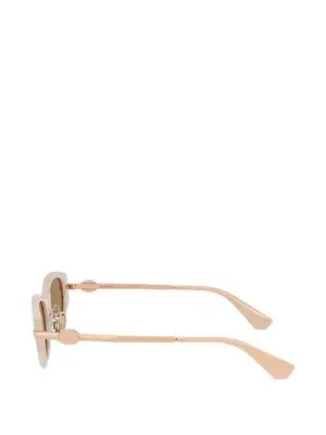 Burberry Beige Cat-eye Sunglasses