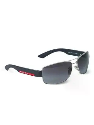 Prada Logo Hinges Square Sunglasses