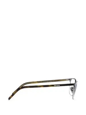 Prada Pr 66yv Rectangle-frame Glasses