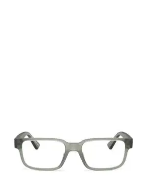 Armani Exchange Rectangle-frame Glasses - Green
