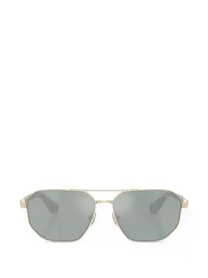 Burberry Pilot-frame Sunglasses - Gold