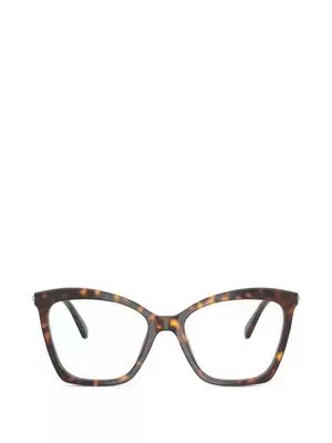 SWAROVSKI SWAROVSKI Crystal Embellished Eyeglasses Brown