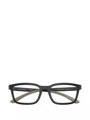 Emporio Armani Rectangle-frame Glasses