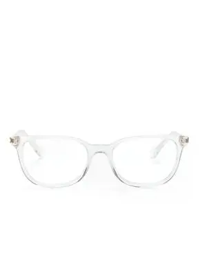 SWAROVSKI Crystal-detailing Transparent Glasses - Neutrals