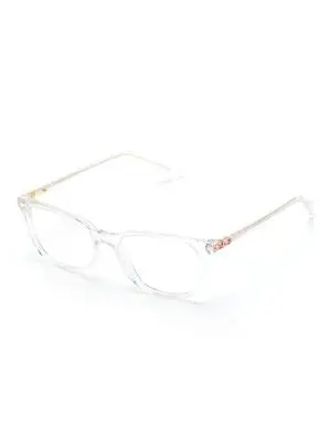SWAROVSKI Crystal-detailing Transparent Glasses