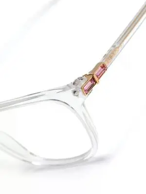 SWAROVSKI Crystal-detailing Transparent Glasses